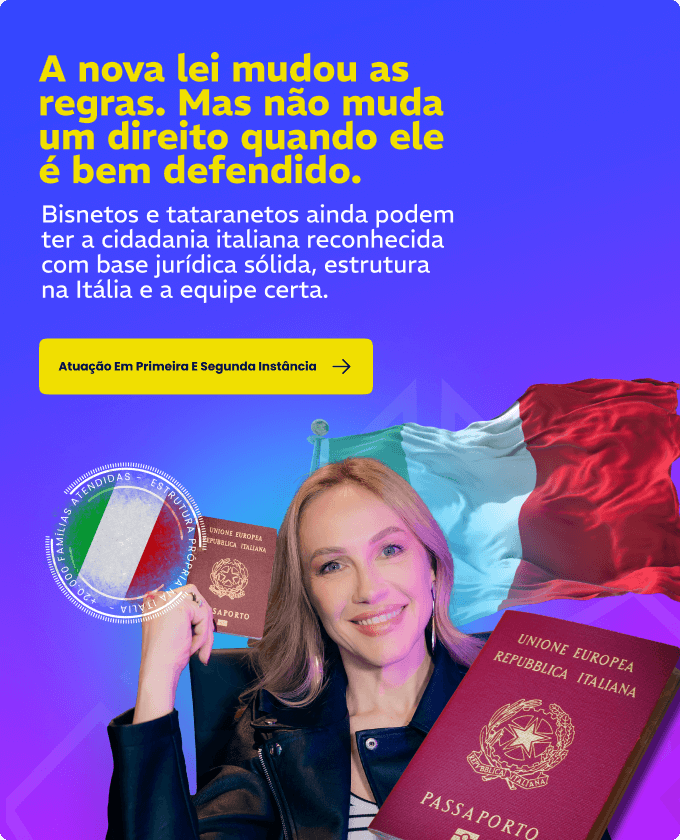 Assessoria Especializada para Cidadania Italiana via Judicial no Brasil - Master Cidadania